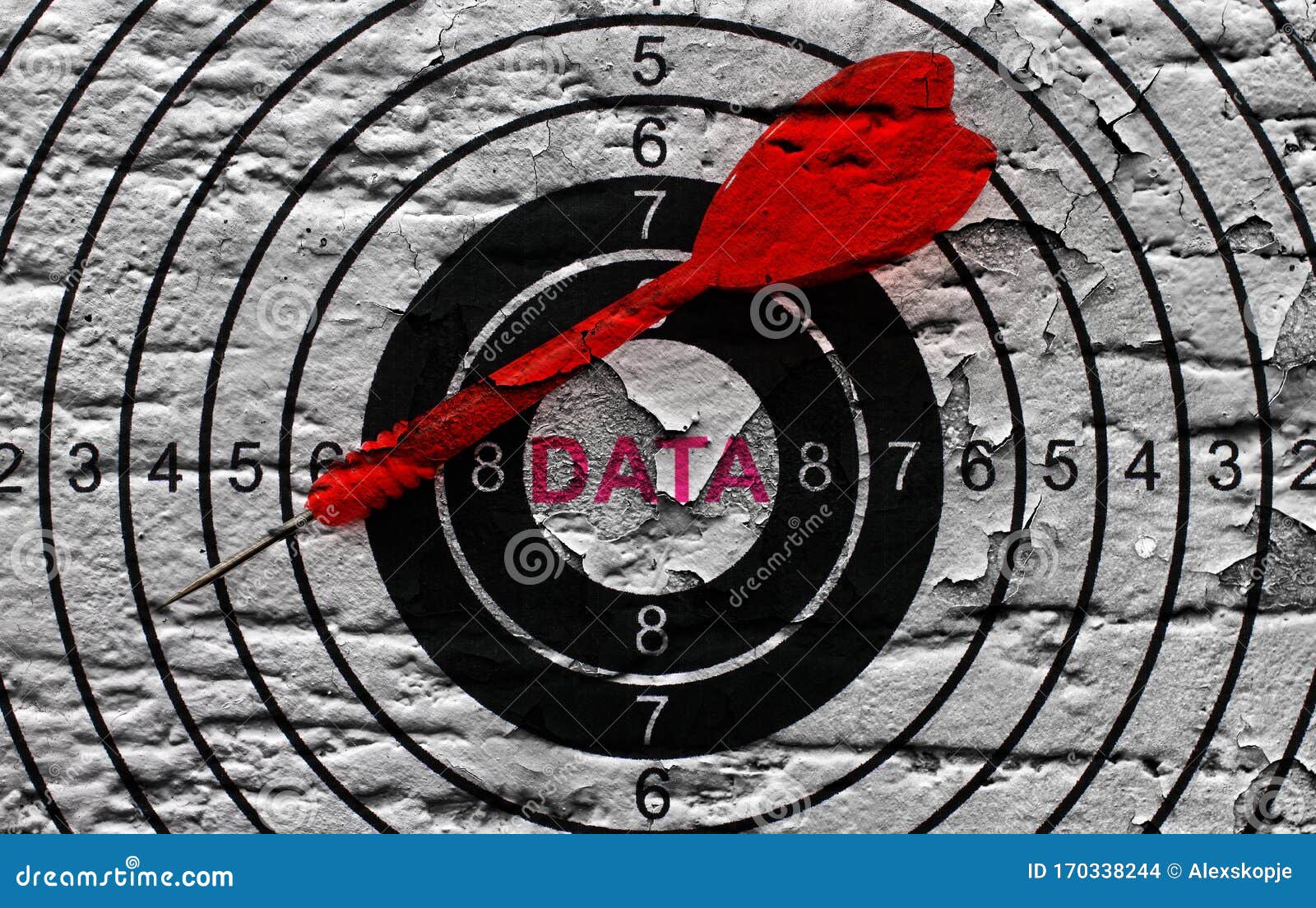 Data target stock photo. Image of data, target, business - 170338244
