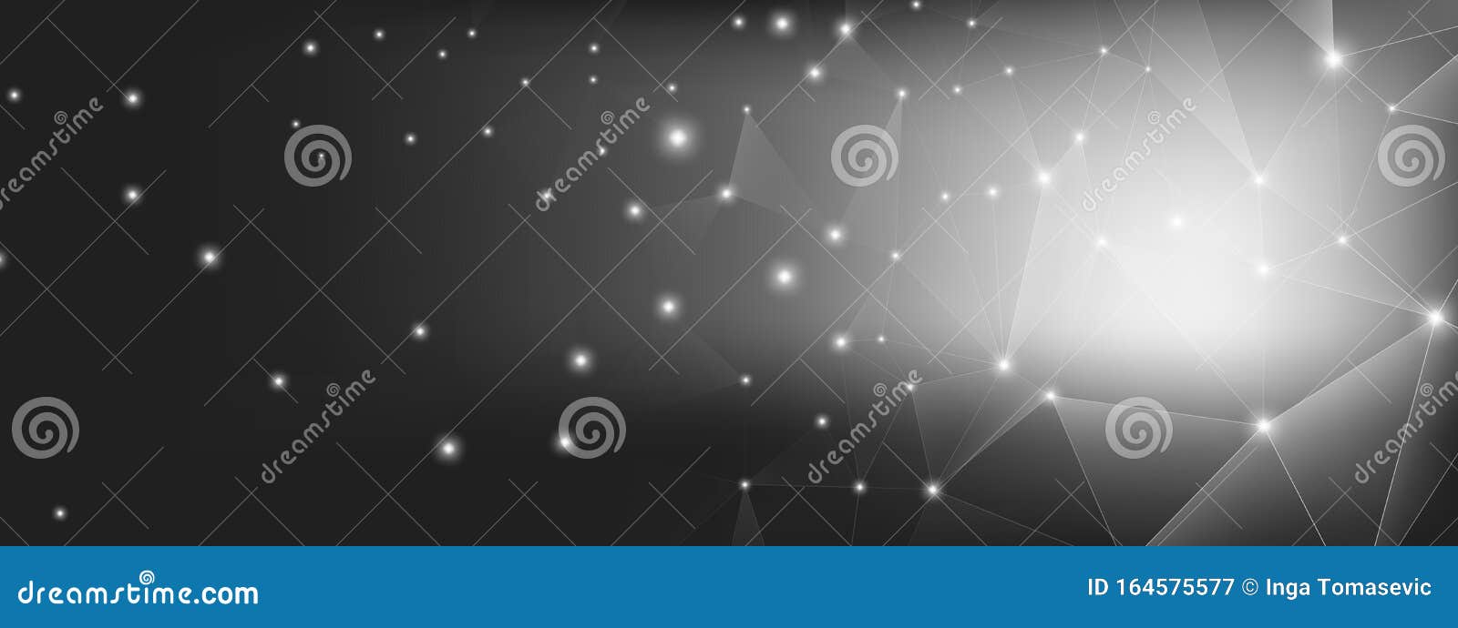 Data Tech Concept. Dark Science Wallpaper Stock Vector - Illustration ...