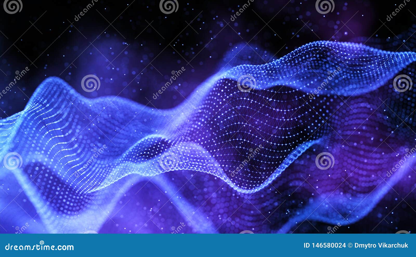 Data Technology Abstract Futuristic Illustration. Abstract Technology ...