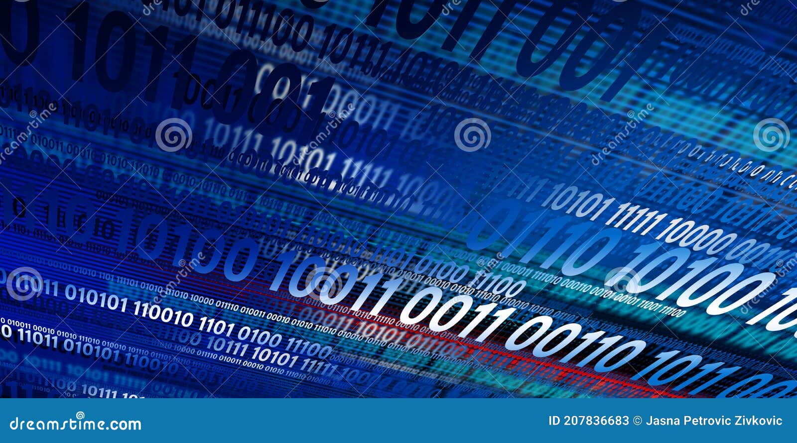 Data Technology Background. Big Data Visualization. Flow Of Data. Binary Code. Background In A ...