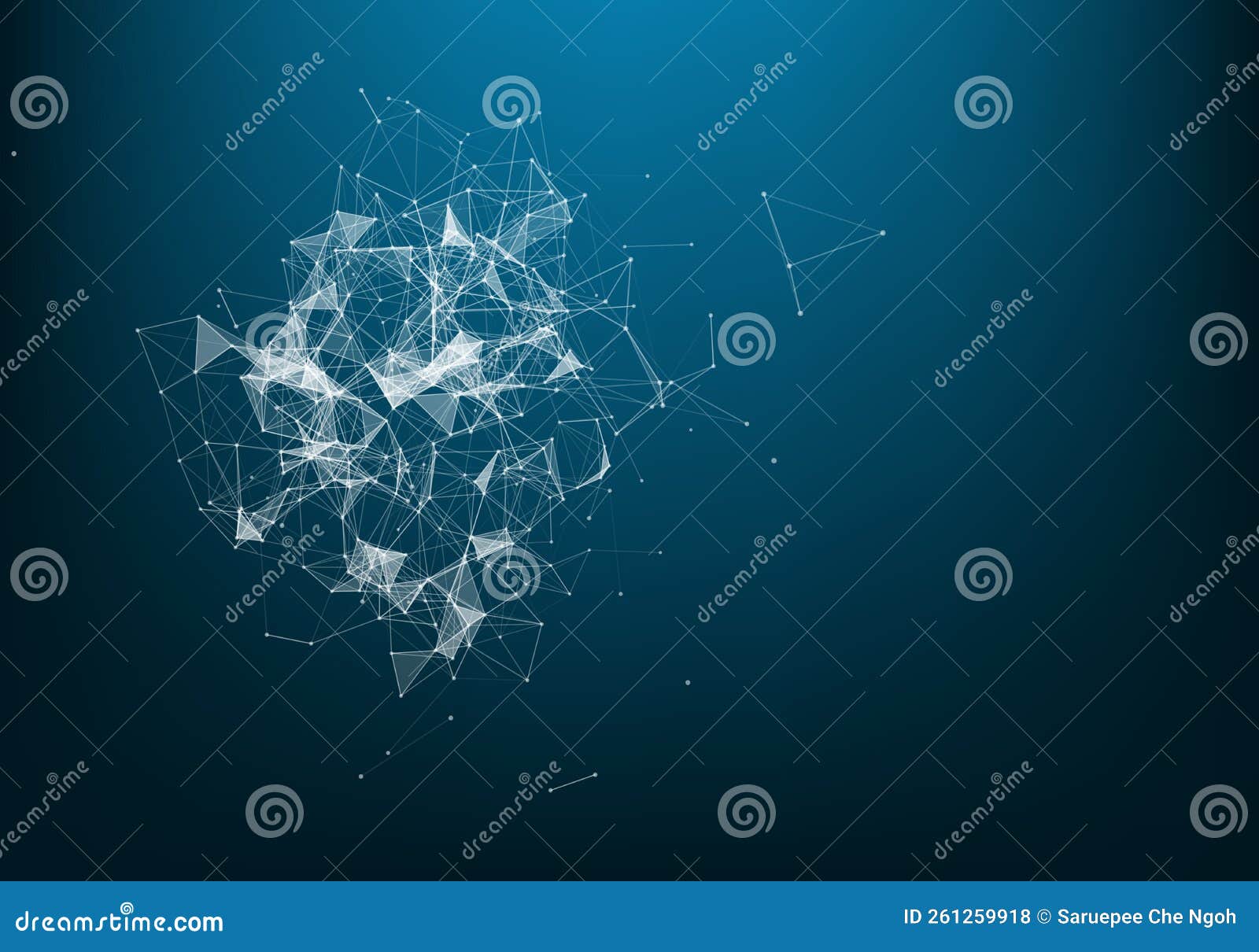 Data Technology Background. Big Data Visualization. Connecting Dots and ...