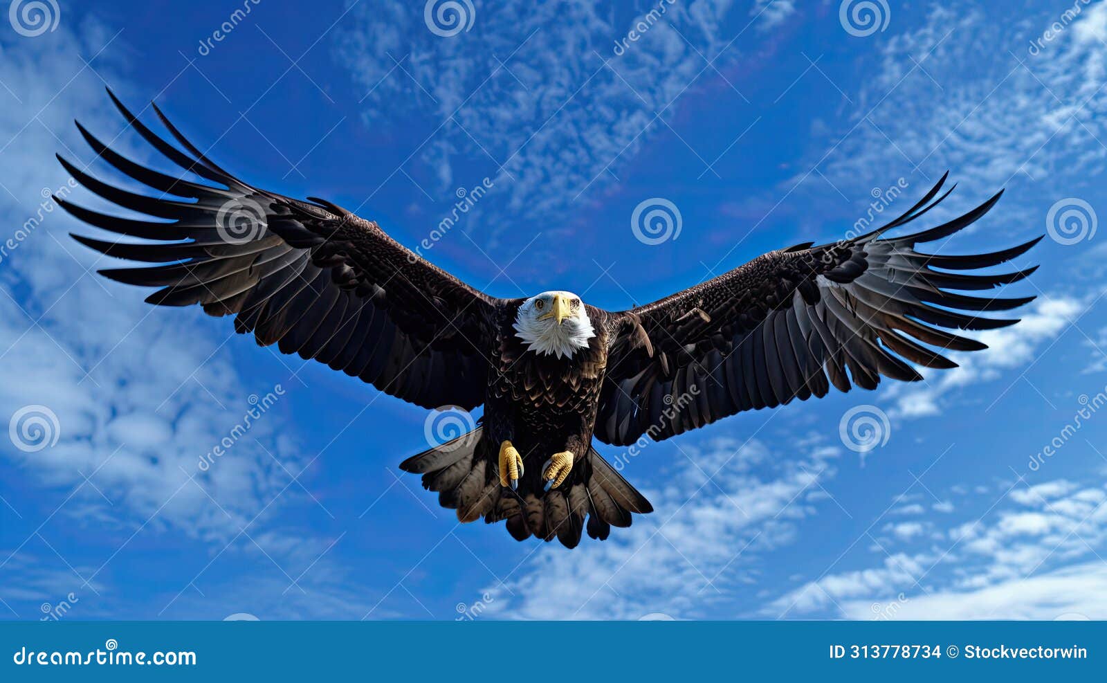 Data technology eagle stock illustration. Illustration of cybersecurity ...