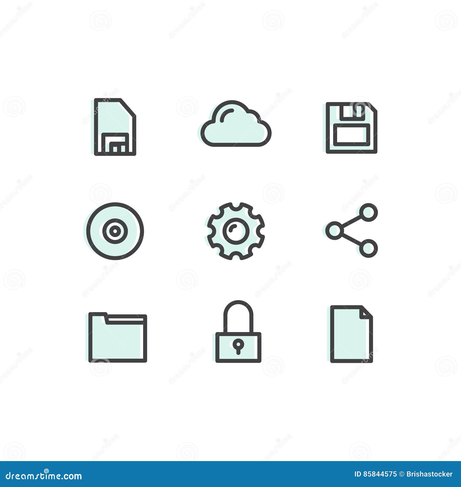 Networking Tools Connections Relationships Toolbox Stock Photo ...