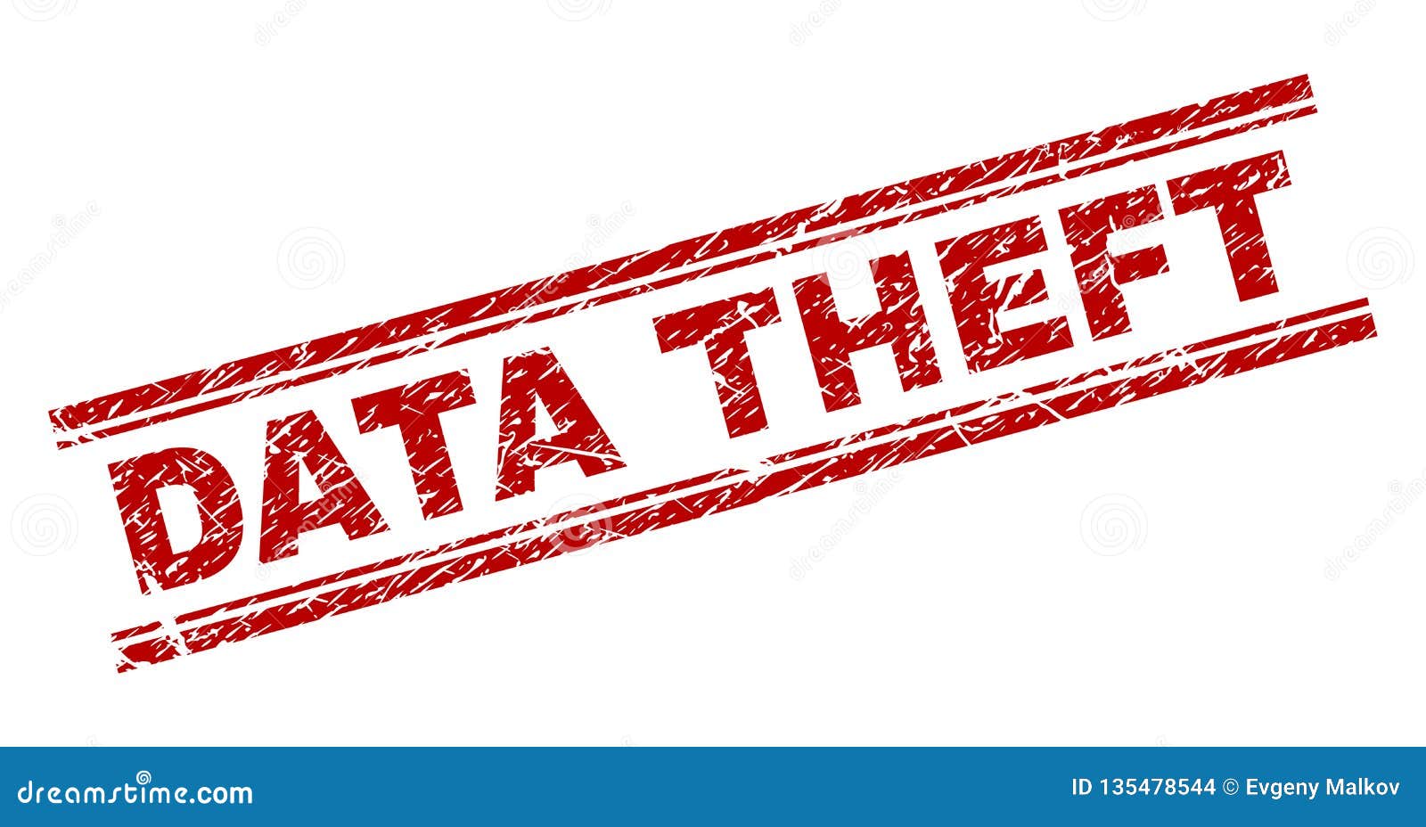 Grunge Textured DATA THEFT Stamp Seal Stock Vector - Illustration of ...