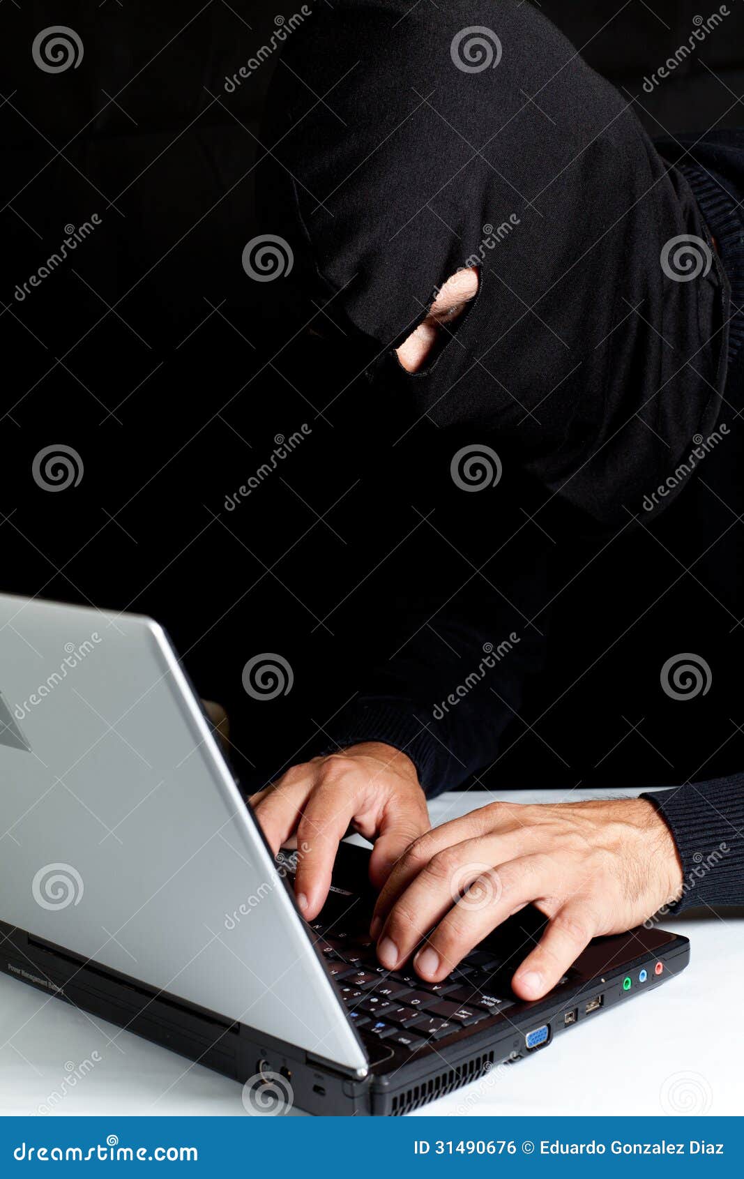 Data thief stock photo. Image of people, business, disguise - 31490676