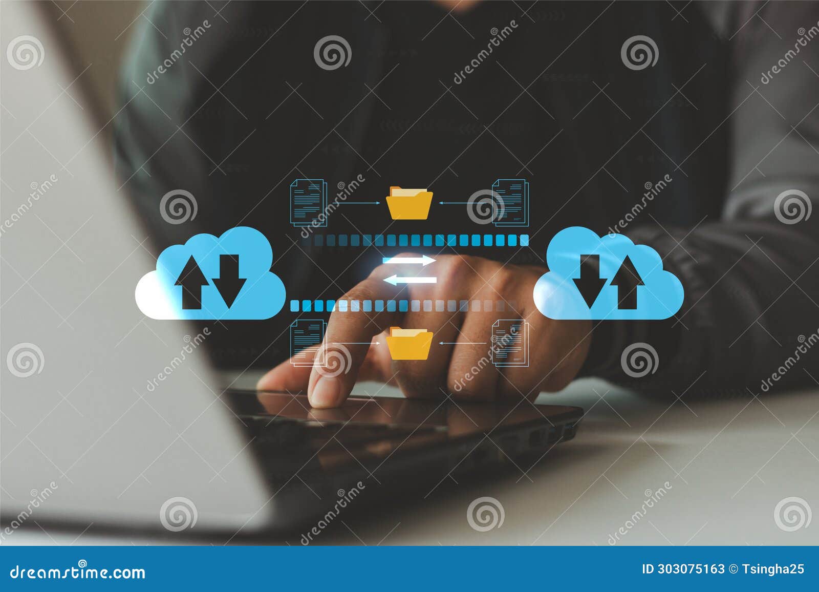 Data Transfer with Cloud Technology Service, Backup, Recovery ...
