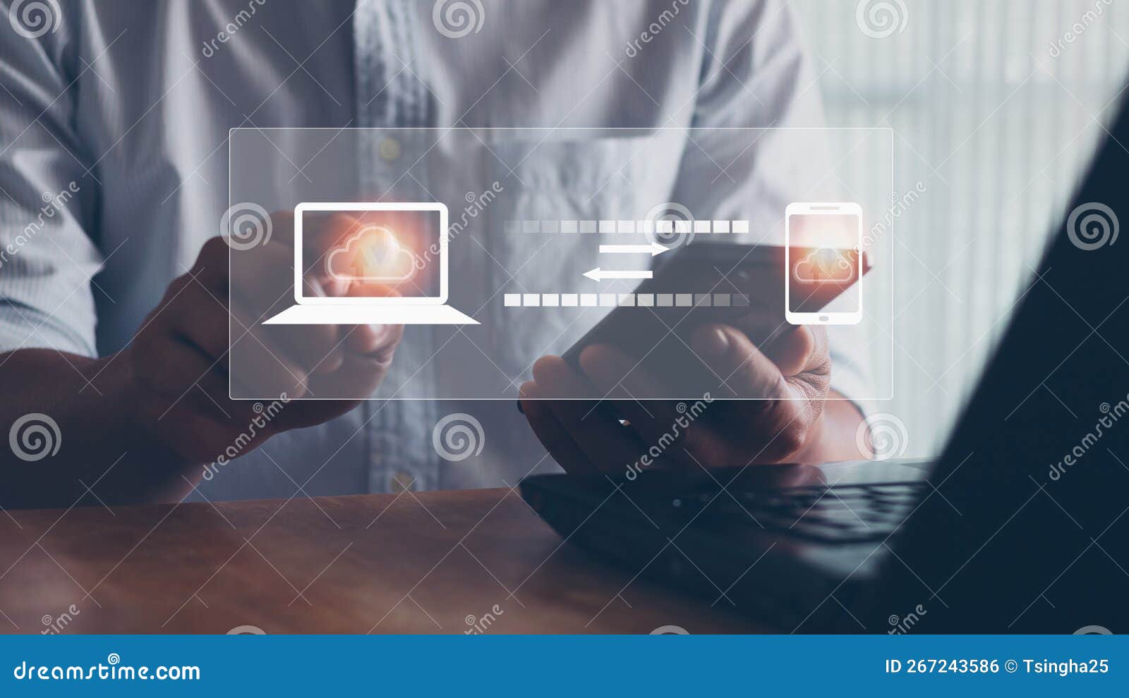 Data Transfer Concept. FTPFile Transfer Protocol. Transfer Data To a ...