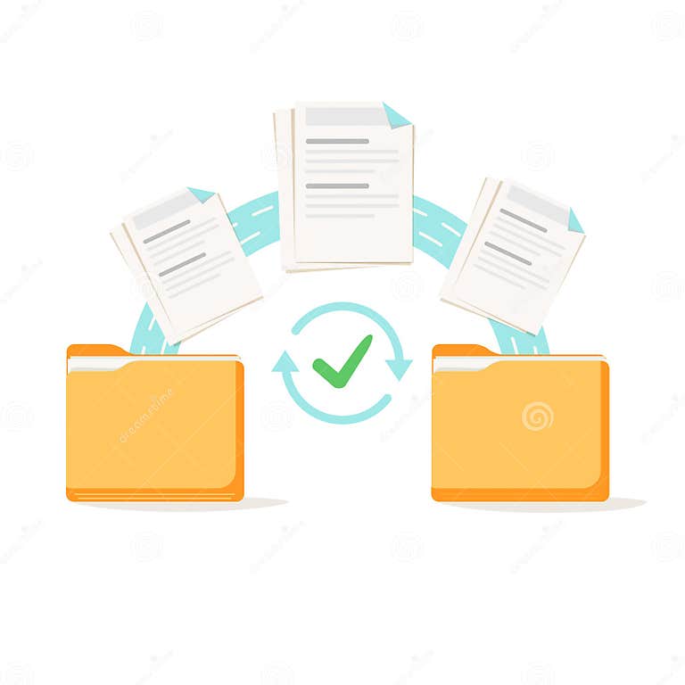 Data Transfer, Copying, Uploading Process, File Sharing or Sending ...