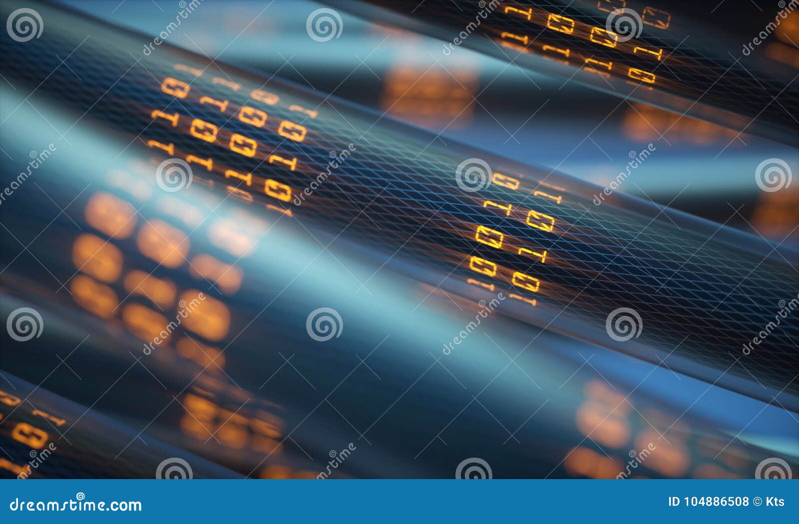Data Transfer Digital World Stock Illustration - Illustration of wire ...