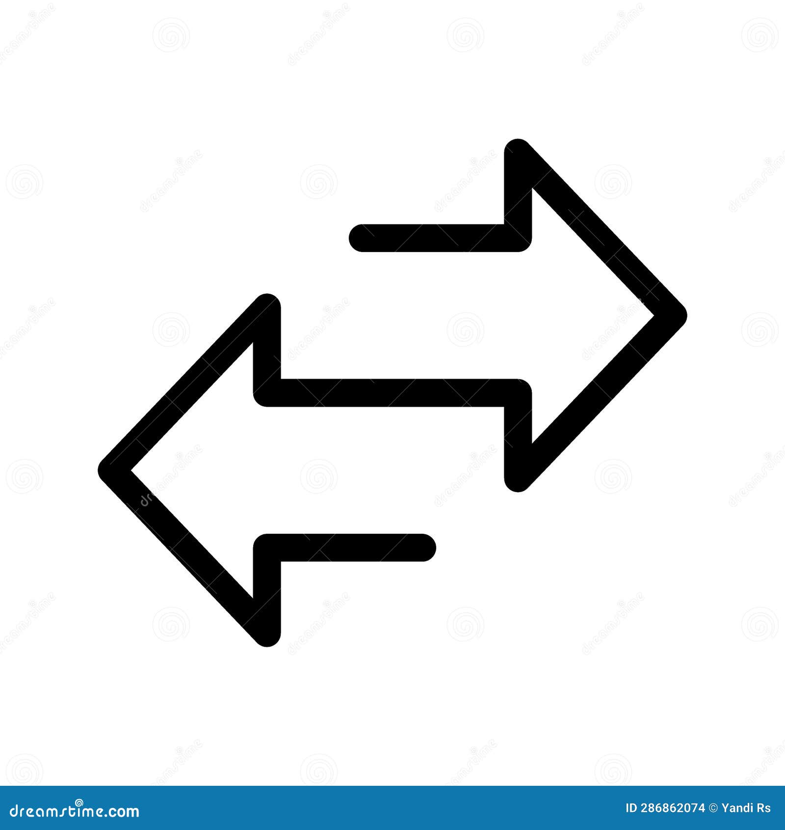 Data Transfer Icon Vector Symbol Design Illustration Stock Vector ...