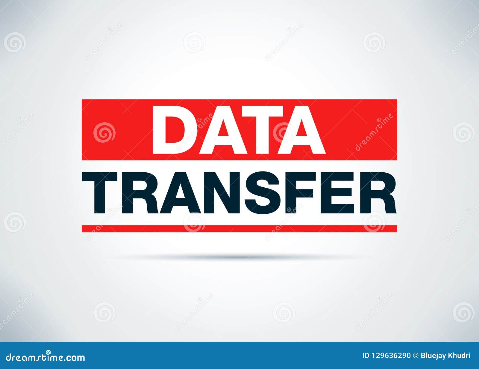 Data Transfer Abstract Flat Background Design Illustration Stock ...