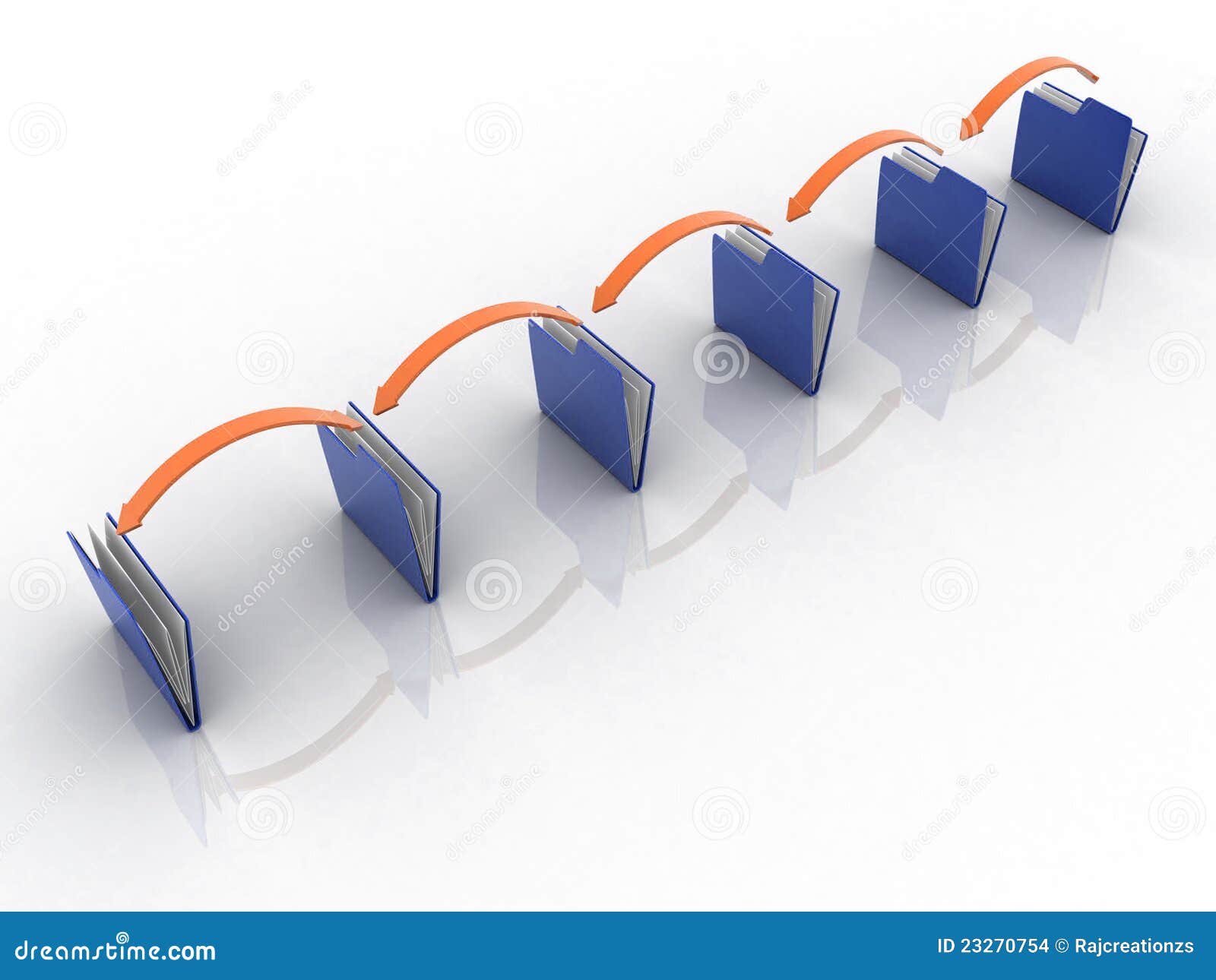Data transfering stock illustration. Illustration of archives - 23270754