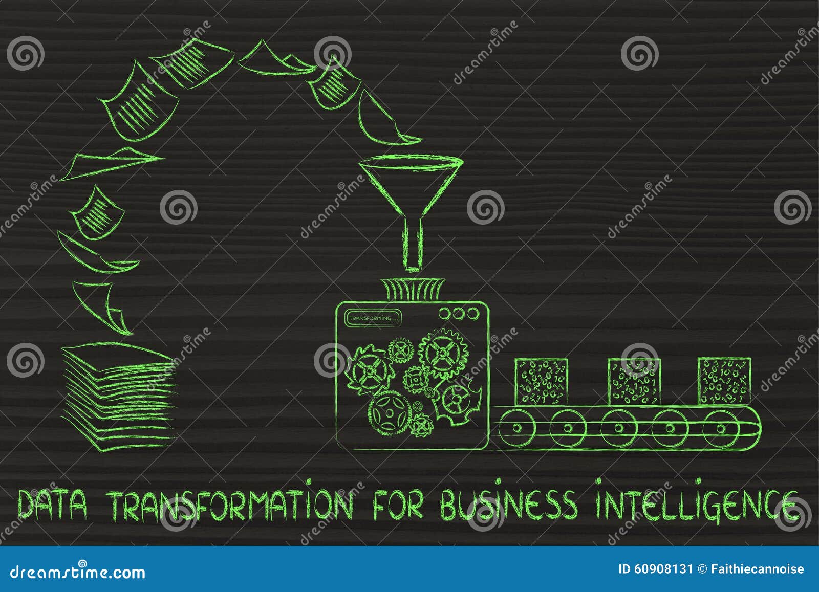 Data Transformation for Business Intelligence: Factory Machines Stock ...
