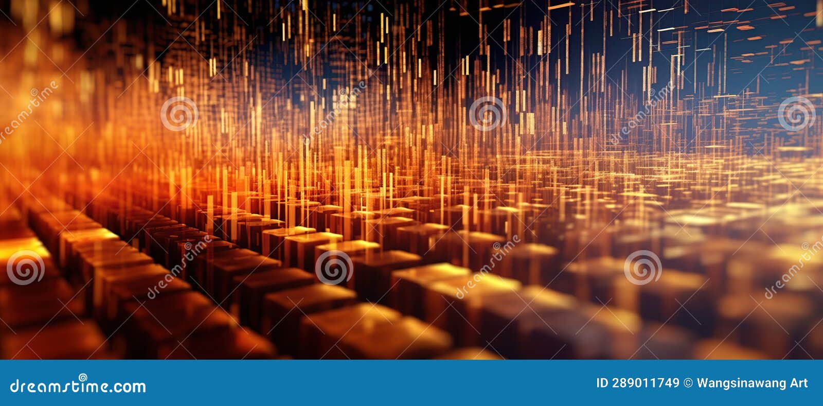 Data Transmission Channel. Motion of Digital Data Flow Stock Image ...