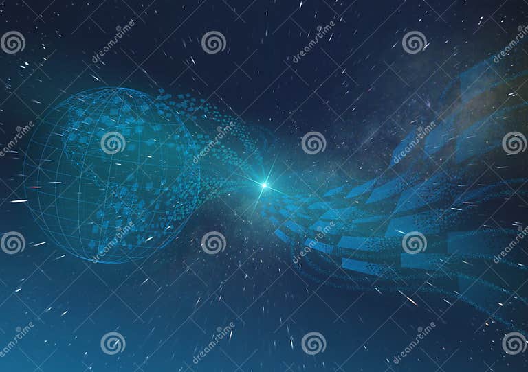 Data Transmission from the Planet Earth To Outer Space on Other Planets ...