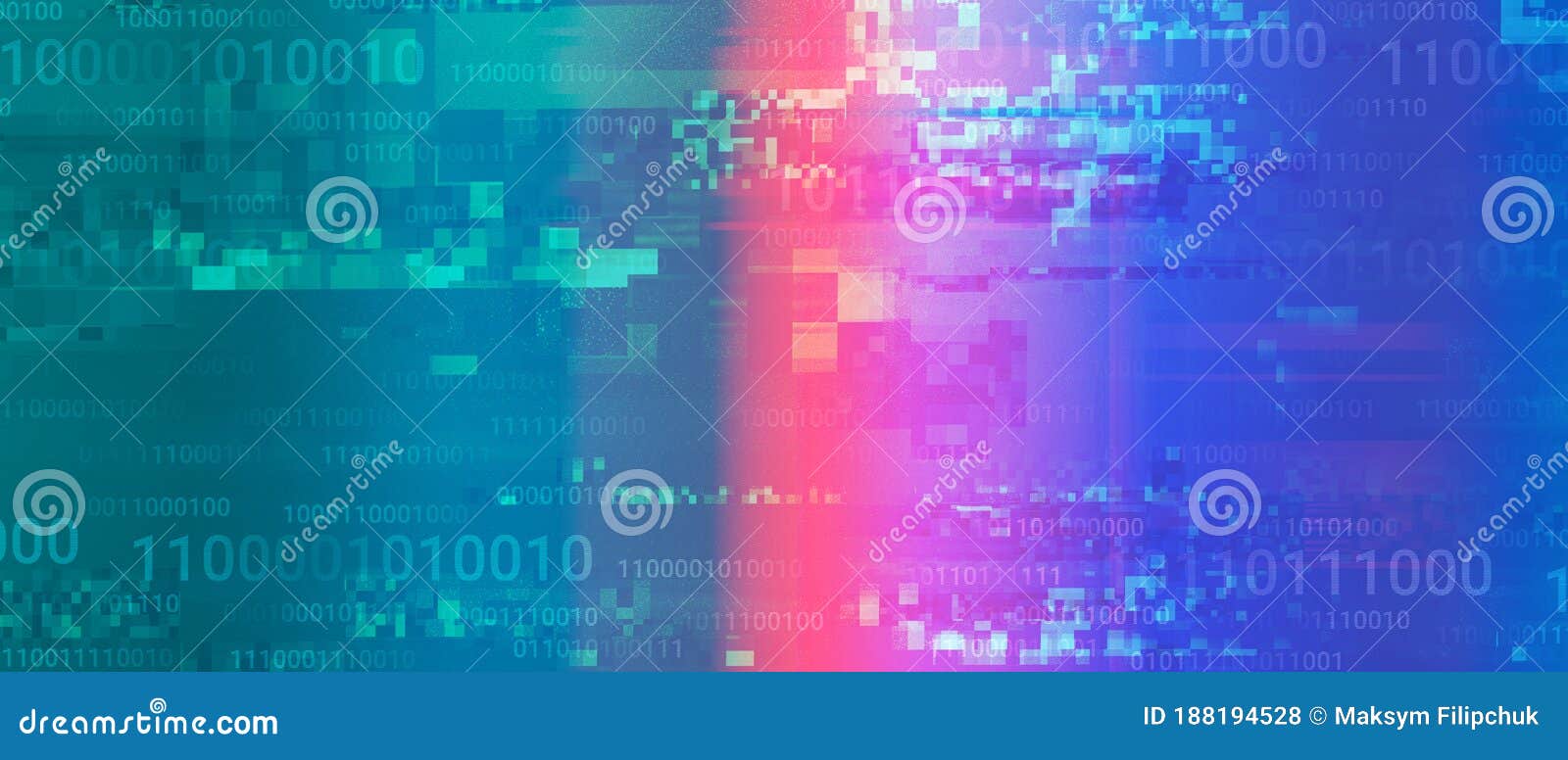 Data Transmitting Visualization Stock Illustration - Illustration of ...