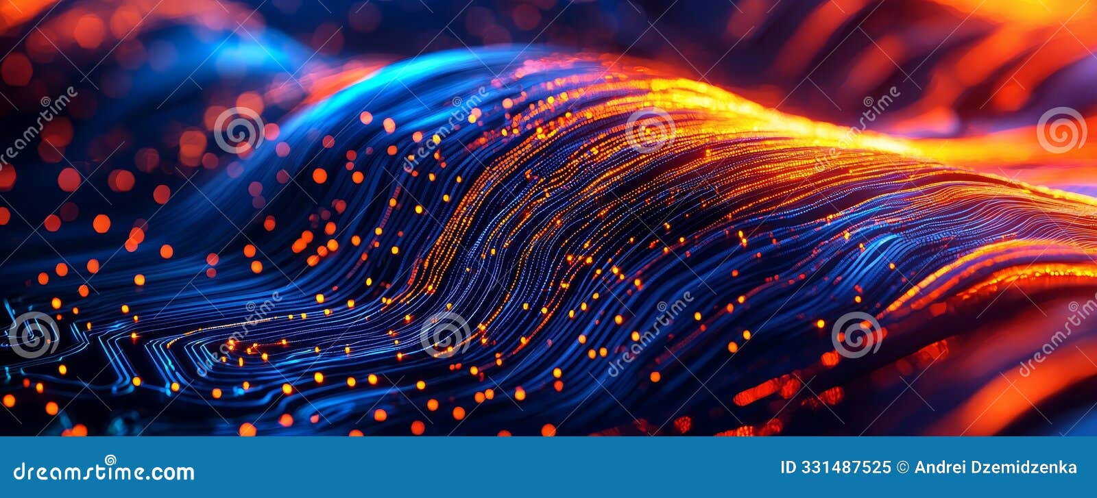 Data Universe Illustration. Ideal for Depicting Network Capabilities ...