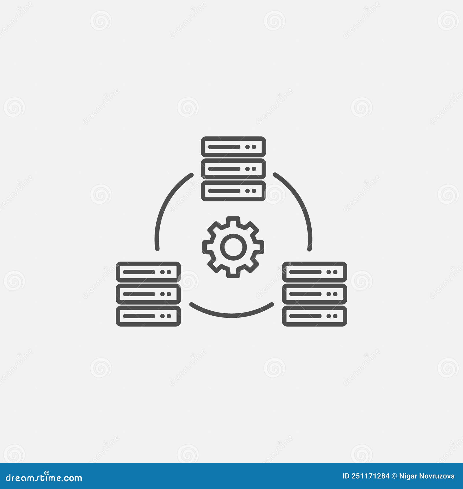 Data Update Vector Icon. Vector Illustration Database Sign Symbol Icon ...