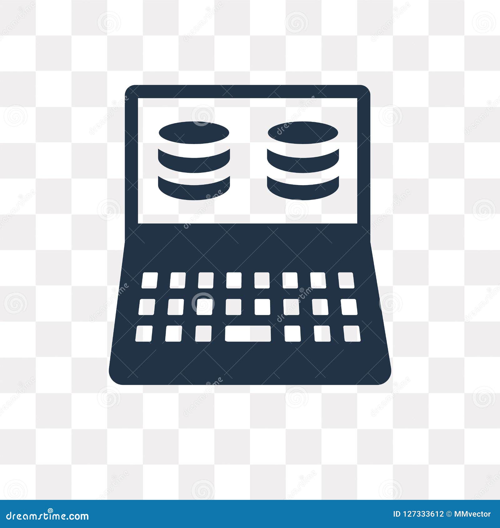 Data Vector Icon Isolated On Transparent Background, Data Trans Stock ...