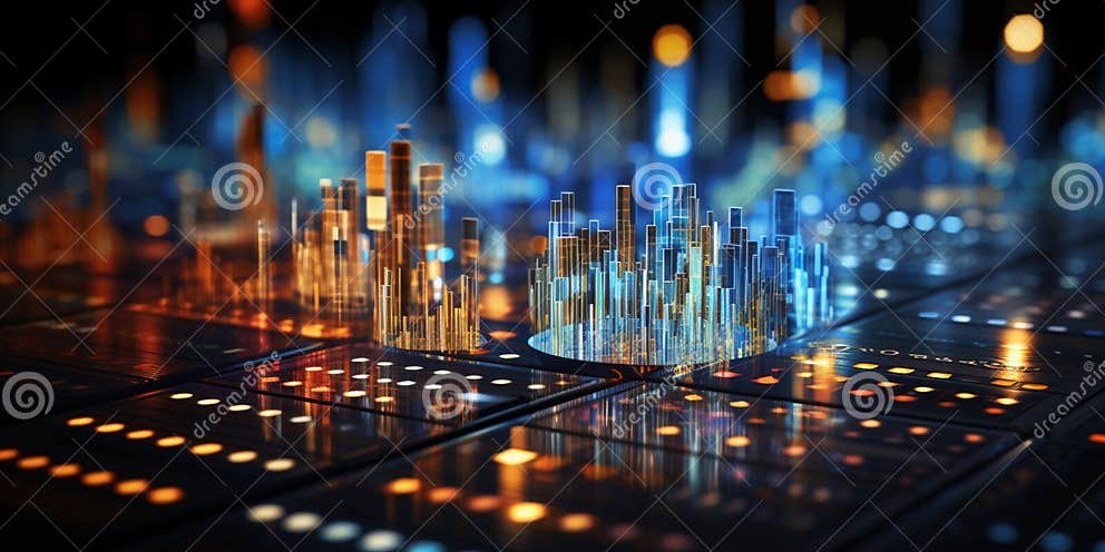 Data Visualization, Close Up Technology Digitalization, Optimization of ...