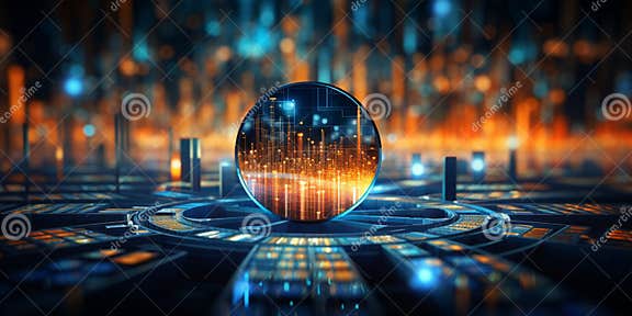 Data Visualization, Close Up Technology Digitalization, Optimization of ...