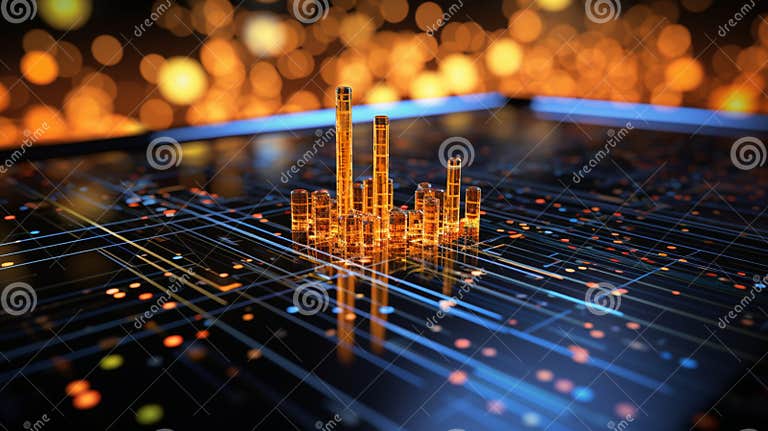 Data Visualization, Close Up Technology Digitalization, Optimization of ...