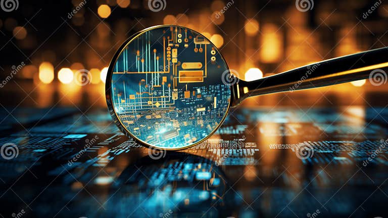 Data Visualization, Close Up Technology Digitalization, Optimization of ...