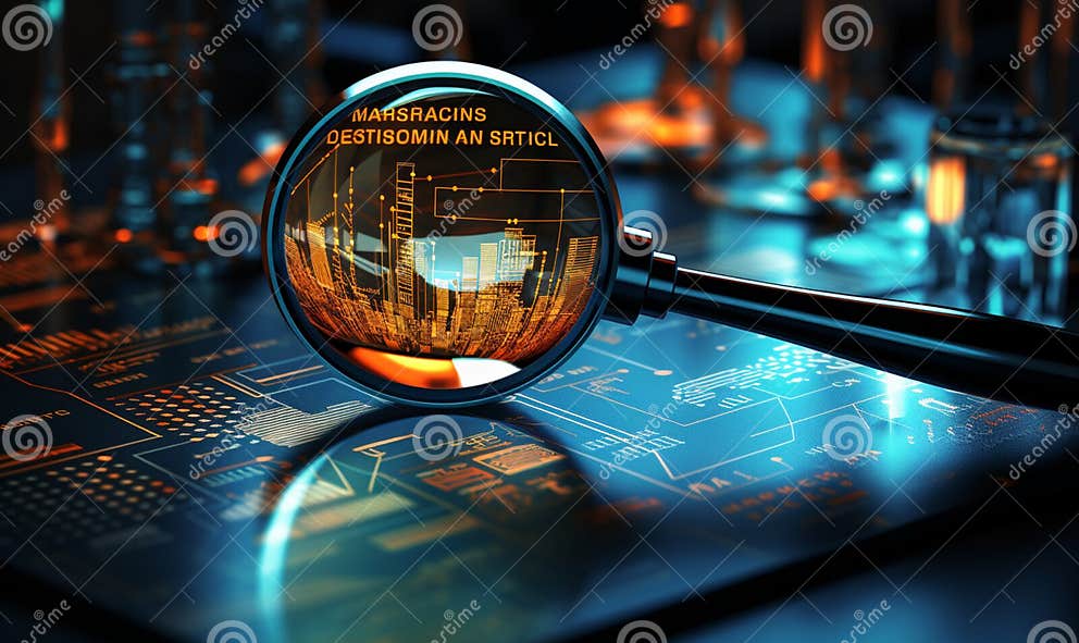 Data Visualization, Close Up Technology Digitalization, Optimization of ...