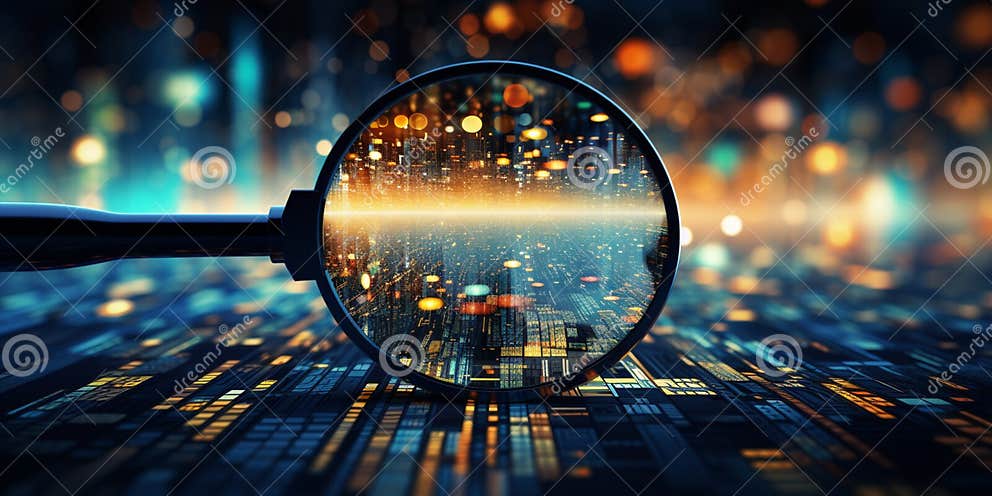 Data Visualization, Close Up Technology Digitalization, Optimization of ...