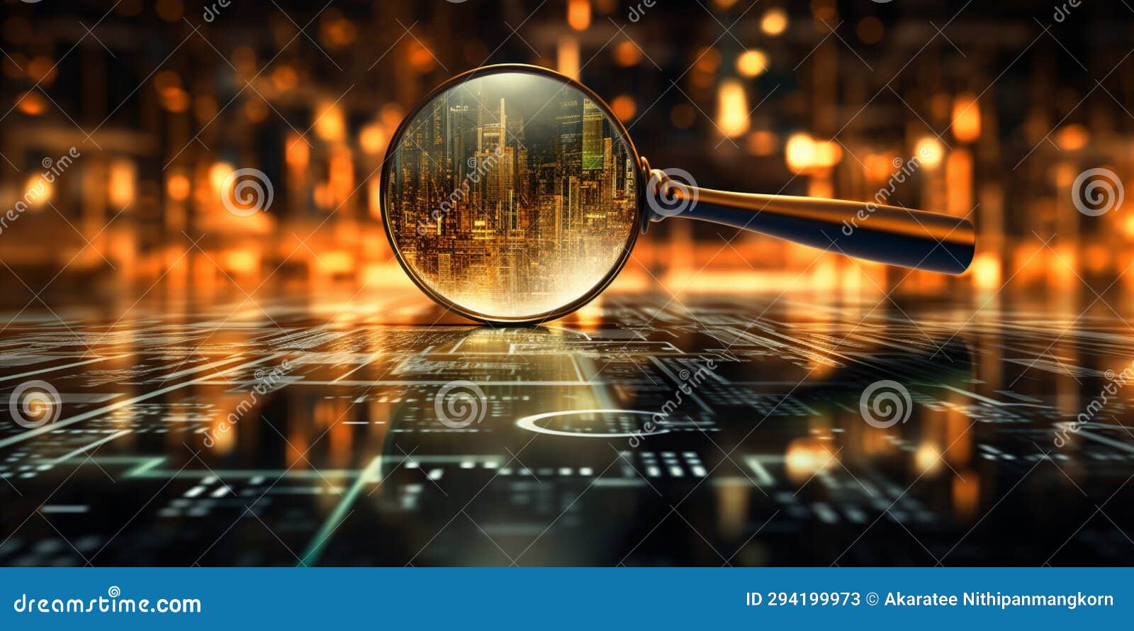 Data Visualization, Close Up Technology Digitalization, Optimization of ...