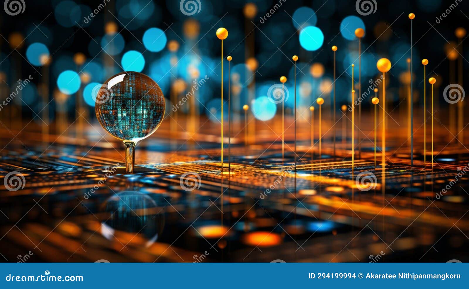 Data Visualization, Close Up Technology Digitalization, Optimization of ...