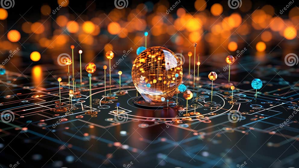 Data Visualization, Close Up Technology Digitalization, Optimization of ...