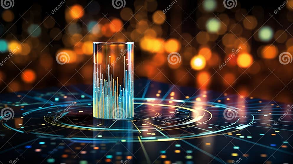 Data Visualization, Close Up Technology Digitalization, Optimization of ...