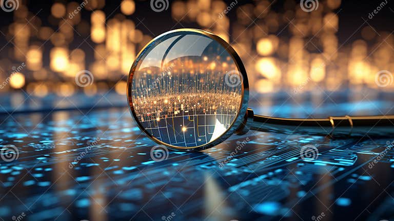 Data Visualization, Close Up Technology Digitalization, Optimization of ...