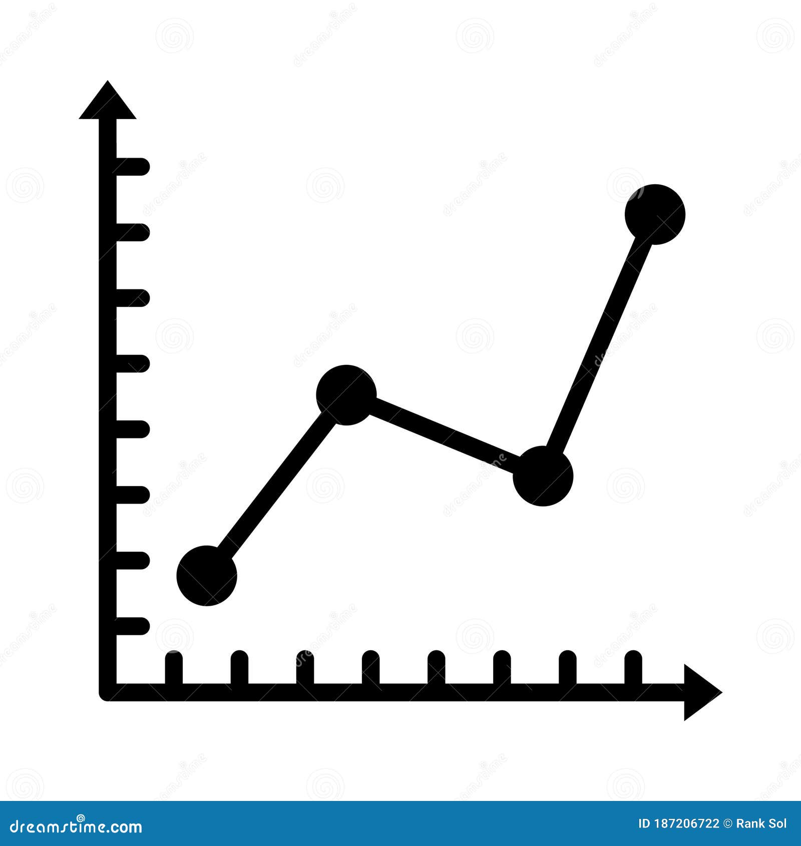 Data Visualization Glyph Style Vector Icon Which Can Easily Modify or ...