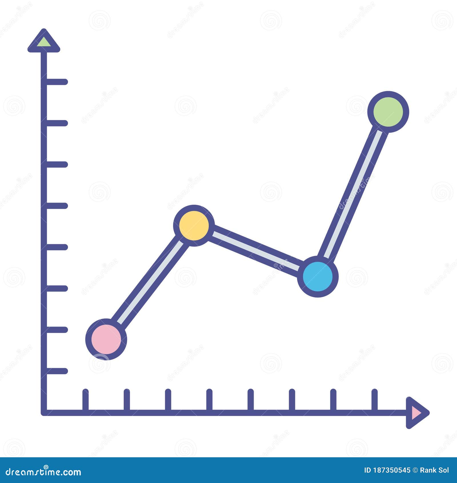 Data Visualization Glyph Style Vector Icon Which Can Easily Modify or ...