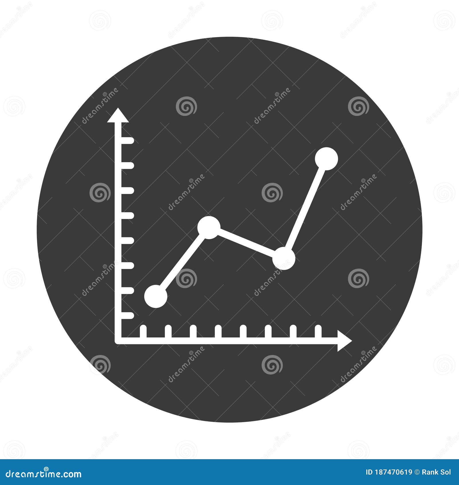 Data Visualization Glyph Style Vector Icon Which Can Easily Modify or ...