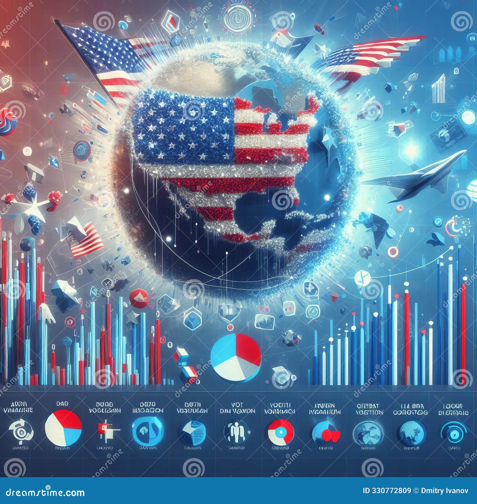 79 Data Visualization Graphics Use Dats Stock Illustration ...