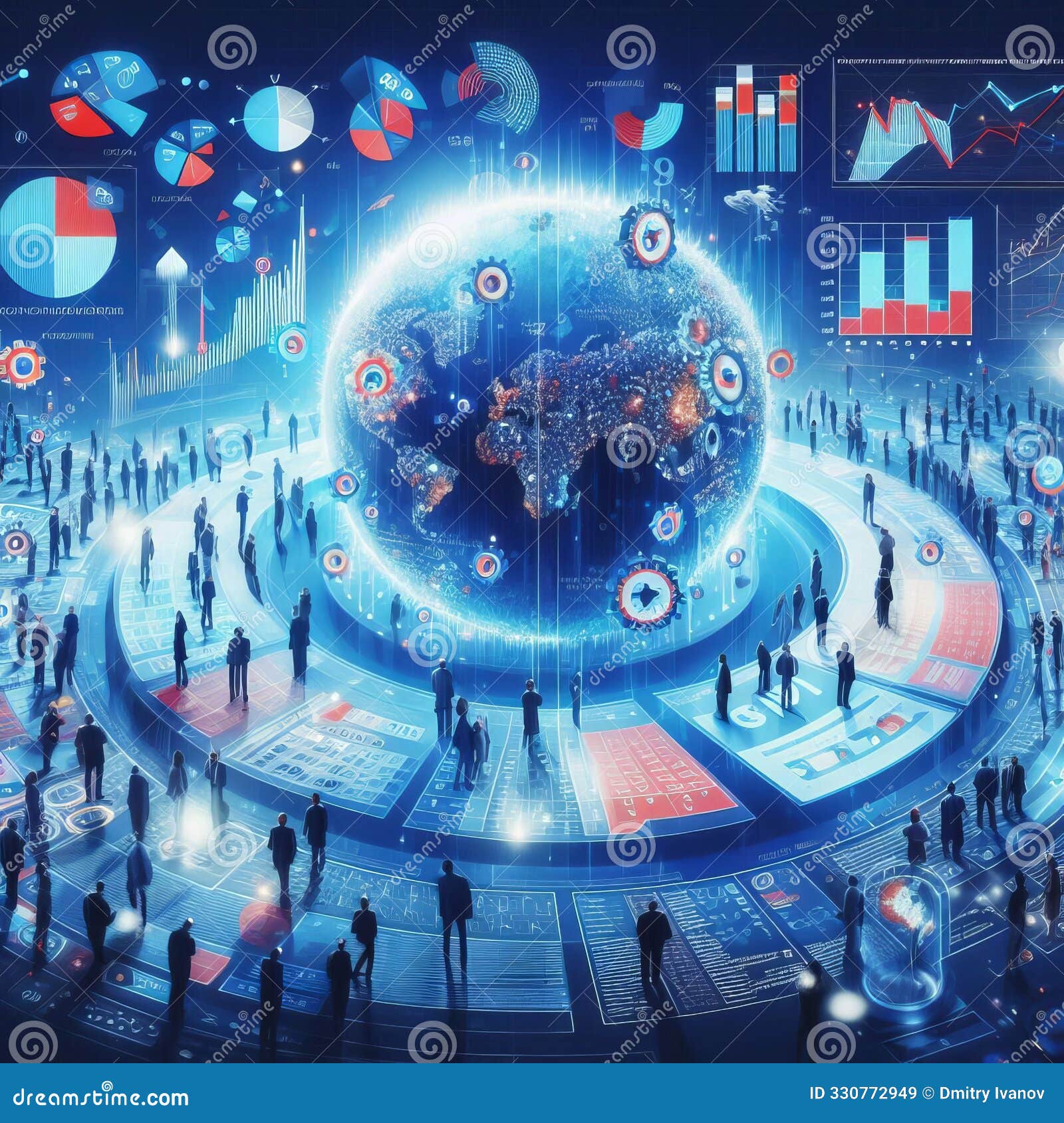 81 Data Visualization Graphics Use Dats Stock Illustration ...