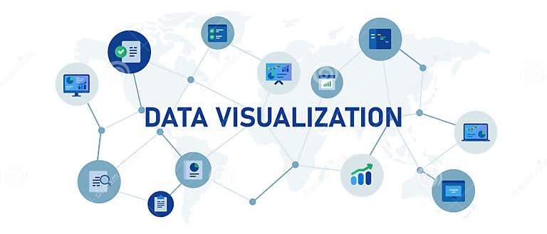 Data Visualization Metrics Analytics Visualization Concept Banner ...