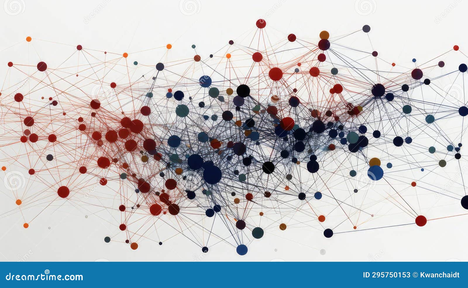A Data Visualization With Nodes Representing Datasets And Lines