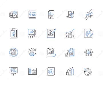 Data Visualization Outline Icons Collection. Data, Visualization, Chart ...
