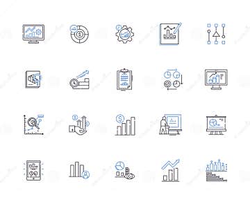 Data Visualization Outline Icons Collection. Data, Visualization, Chart ...