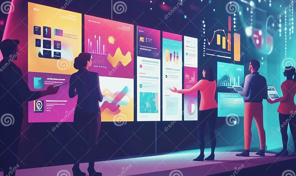 Data Visualization Presentation with Diverse Audience, Interactive ...