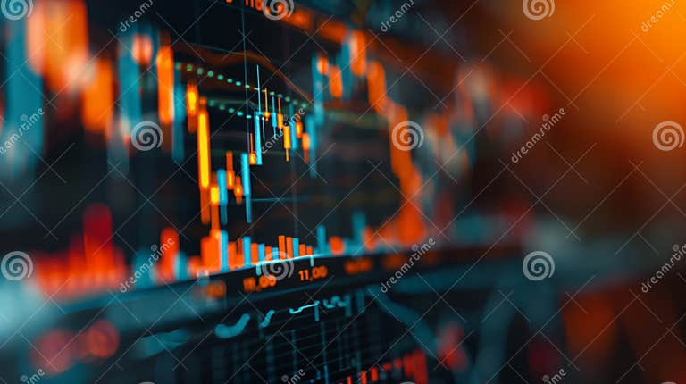 Data Visualization Shows Currency Market Fluctuations and Trading ...
