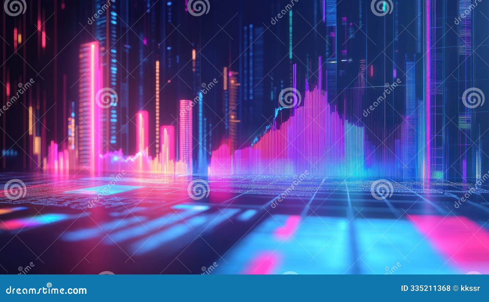 Data Visualization, a Visual Display of Data Featuring a Table and a ...