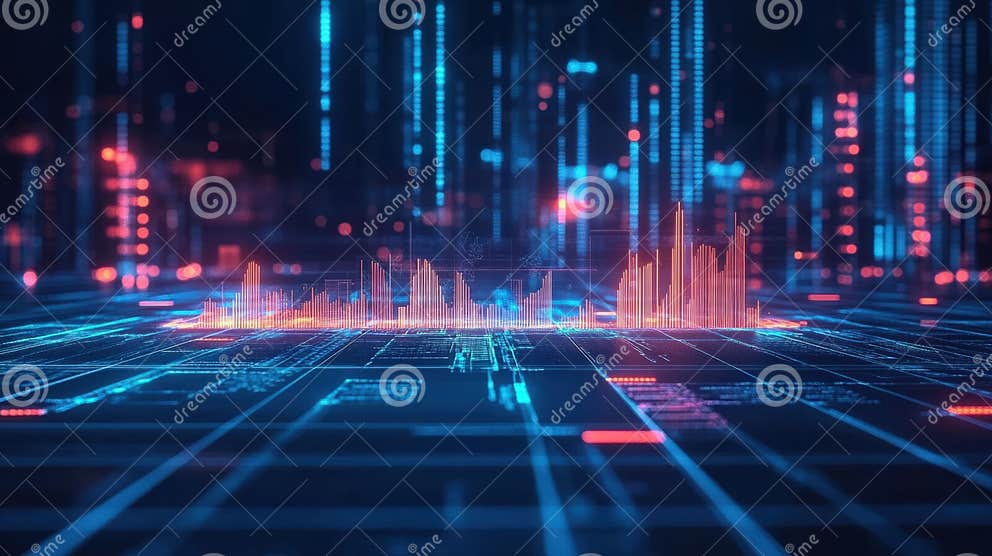 Data Visualization, a Visual Display of Data Featuring a Table and a ...