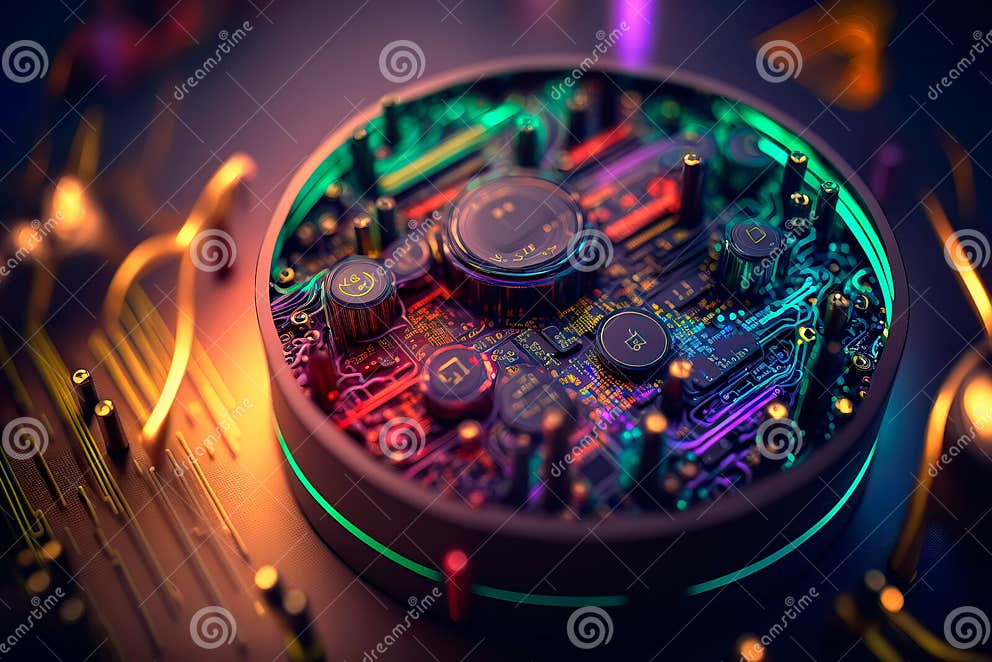 Data Volume Analysis and Informatics Data Structure Generative AI Stock Image - Image of ...