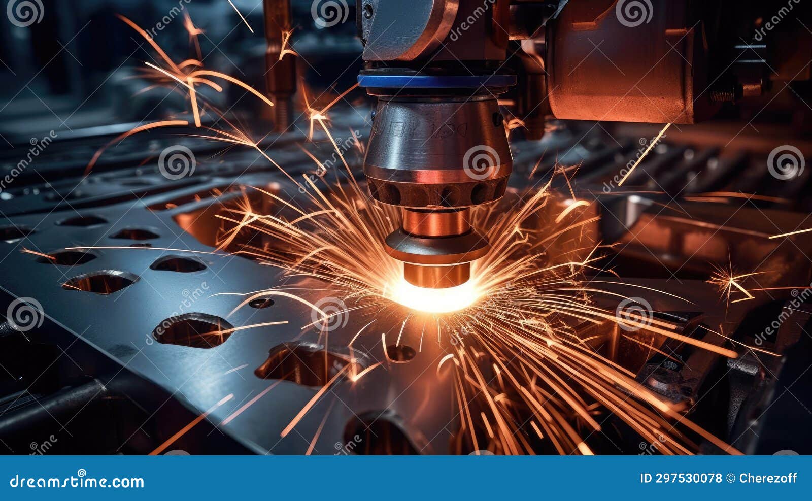 Data Welding Process by Automatic Welding Stock Photo - Image of smart ...