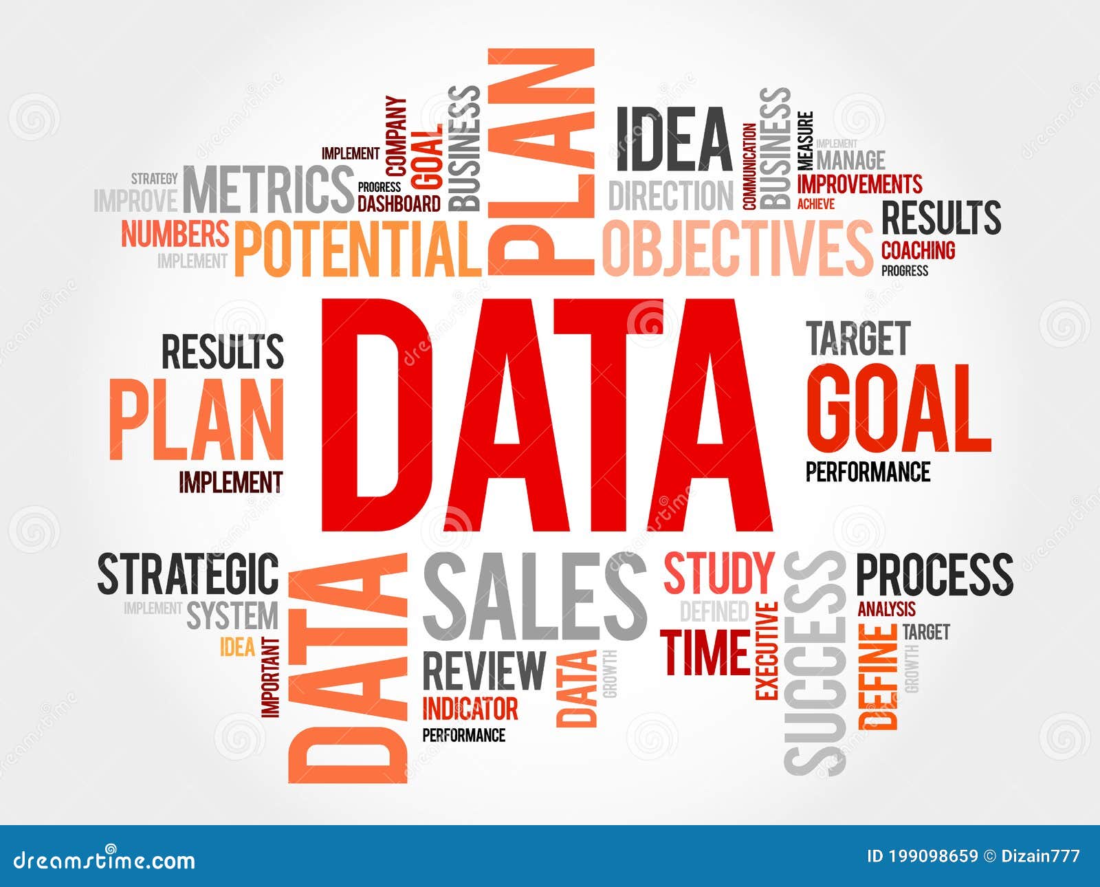 Data word cloud stock illustration. Illustration of flowchart - 199098659
